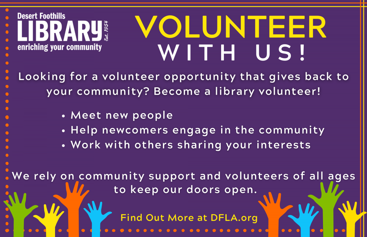 Desert Foothills Library - Enriching Your Community