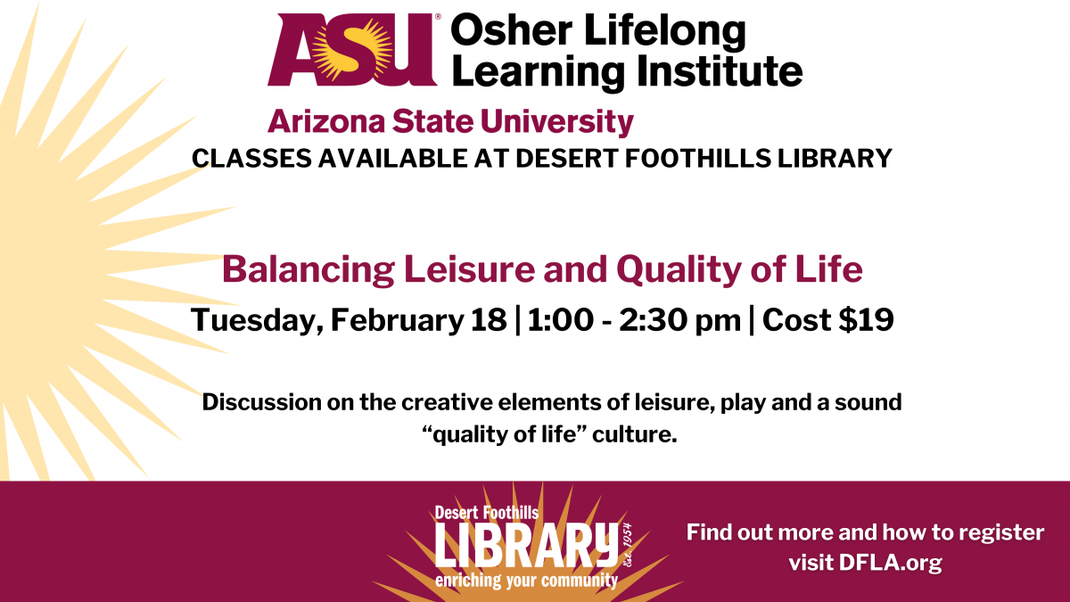 Desert Foothills Library - Enriching Your Community