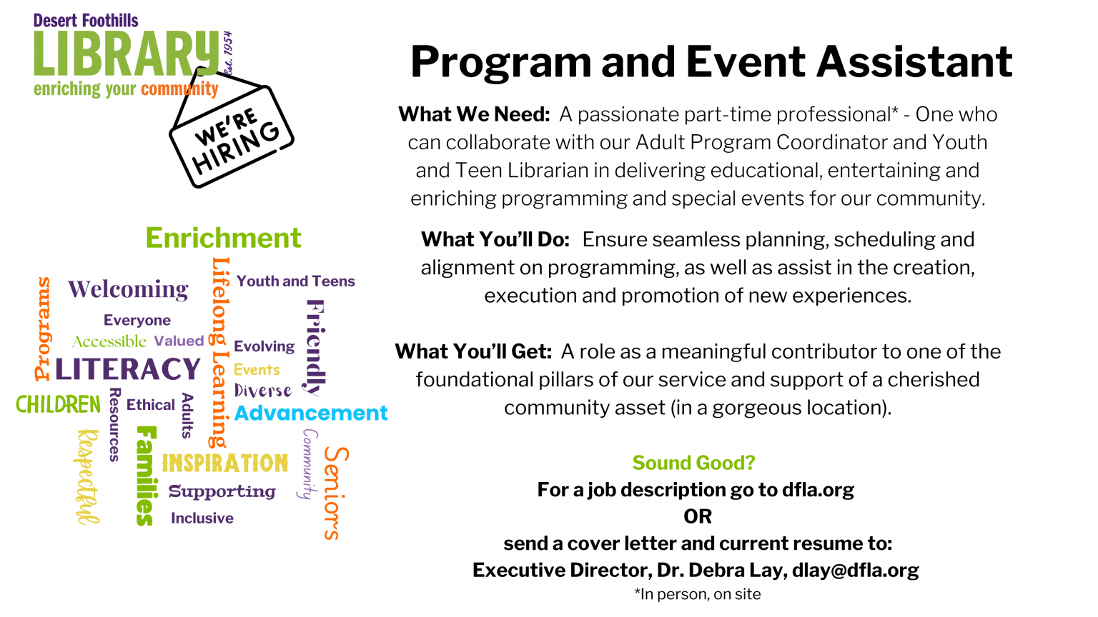 Desert Foothills Library - Enriching Your Community